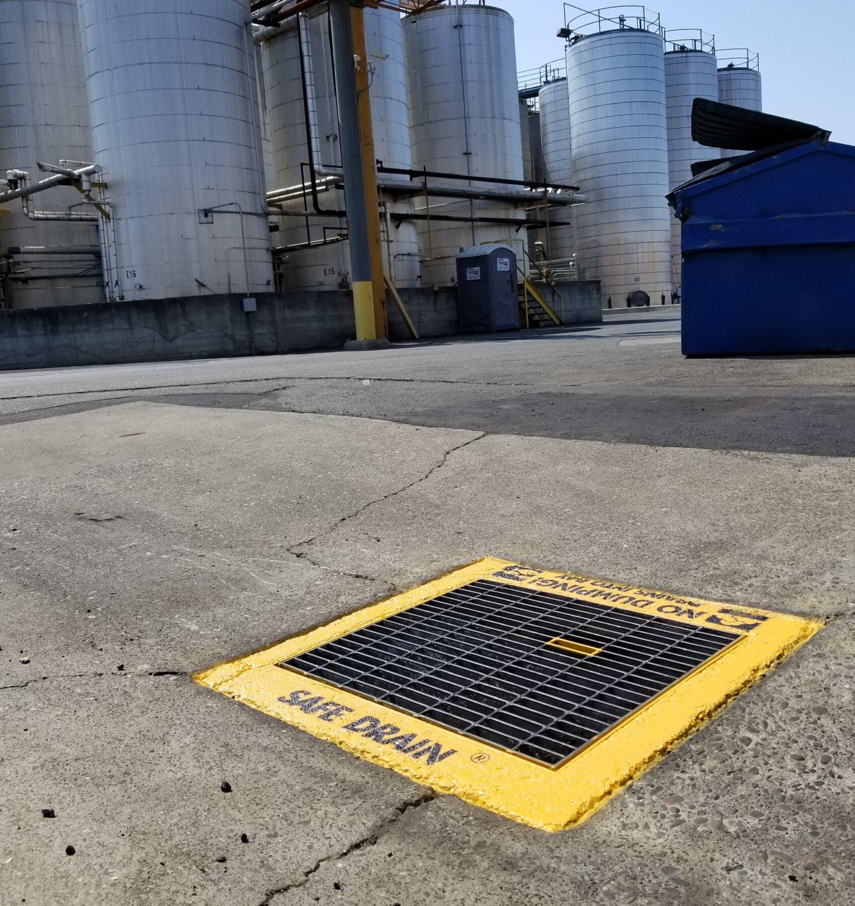 Industrial applications for storm drain spill control - Safe Drain